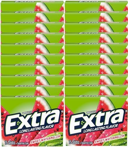 Amazon.com : Bulk Pack Chewing Gum (Extra Sweet Watermelon, 180 pieces ...