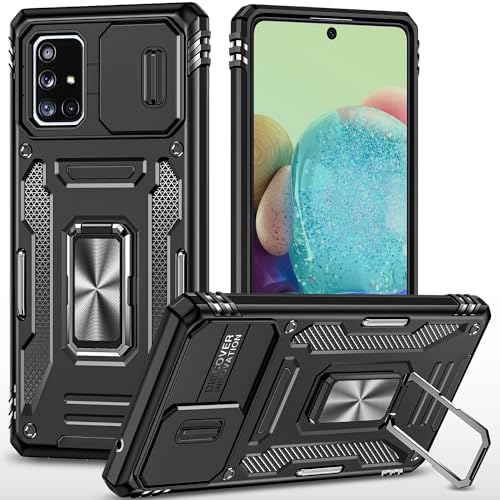 Amazon.com: KOBBRAN for Samung Galaxy A71 5G Case with Slide Camera ...