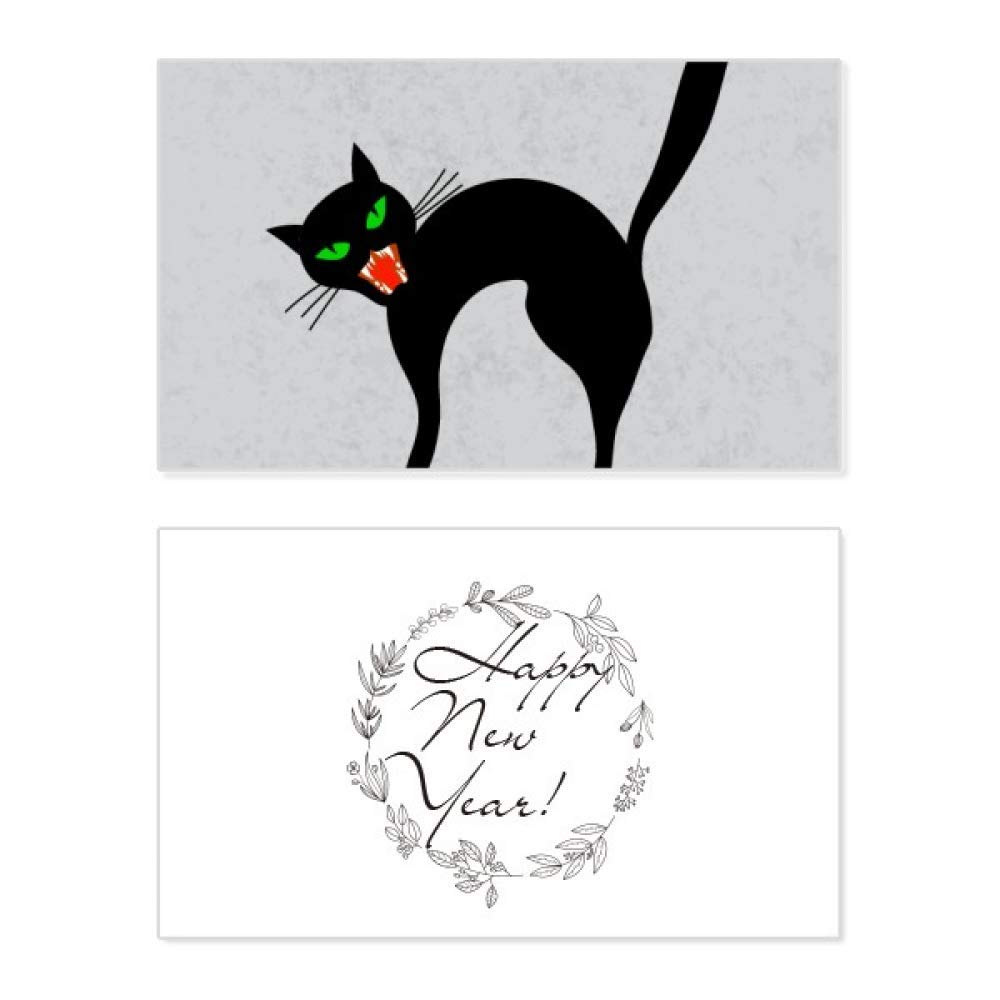 Dessin De Chat Noir Effrayant