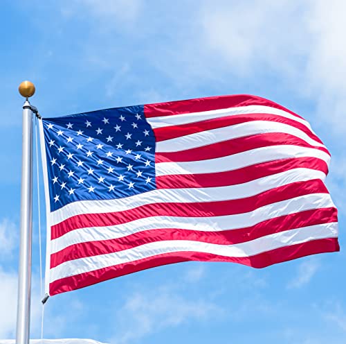 American Flag 3X5 Outdoor Heavy Duty, Embroidered Stars Flag - Want It All