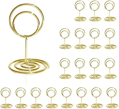 Ronteda Table Number Holders 20Pcs - 2 Inch Mini Table Number Stands ...