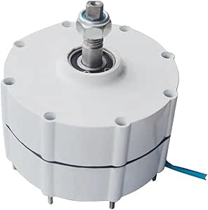 Wind Turbine Generator, Low Speed 500W 600W 800W 12V 24V 48V Gearless ...