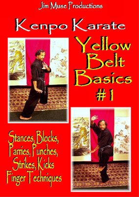 Amazon.com: Kenpo Karate Yellow Belt Basics 1 : Master Jim Muse, Hugh ...