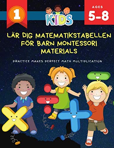 Buy Lär dig matematikstabellen för barn montessori materials Practice ...