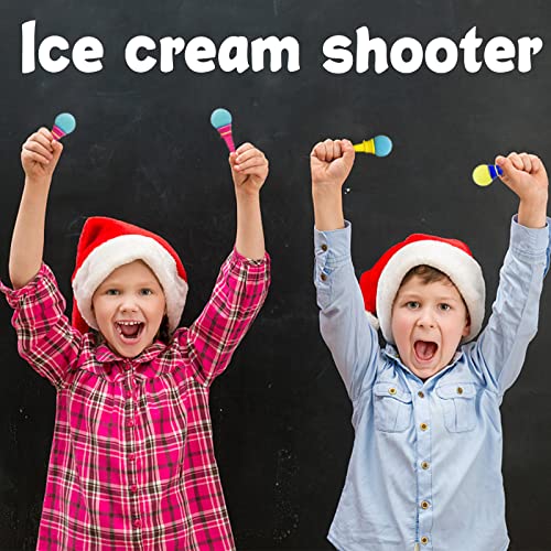 Snapklik.com : 30 Pcs Ice Cream Shooters Toy,4 Inch Ice Cream Foam Ball ...