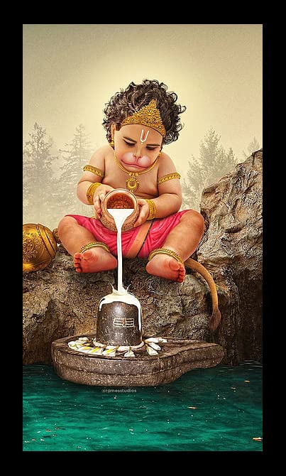 Lord Bal Hanuman Wallpaper