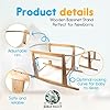 Amazon.com : Moses Basket Stand - Wooden Rocking Moses Basket Stand for ...