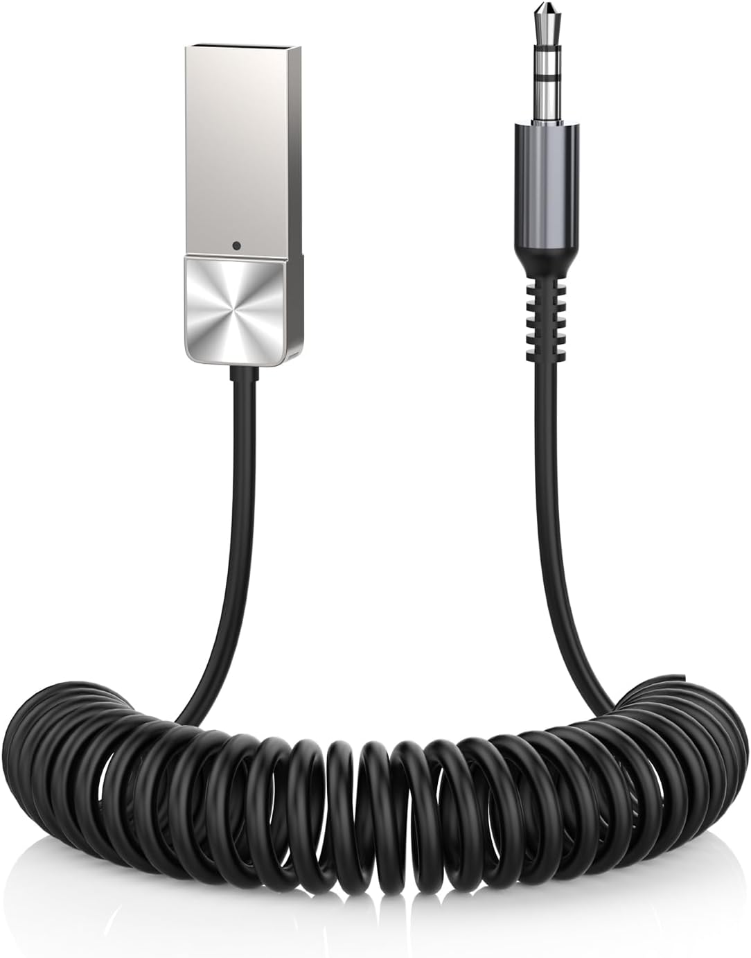 Amazon.com: GLOBELEC Aux to Bluetooth 5.3 Adapter,USB-3.5mm Aux Audio ...