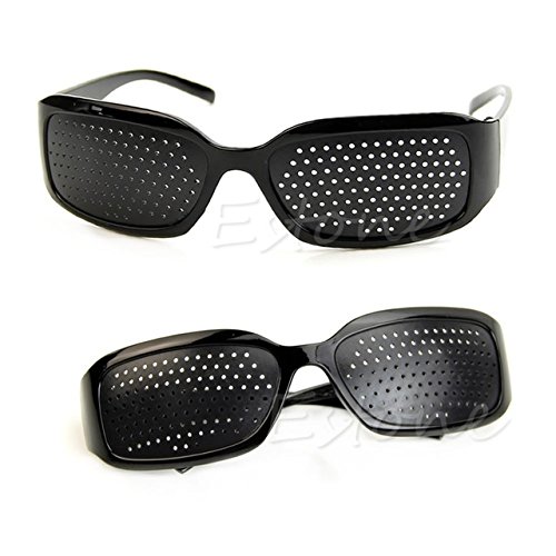 BuyWorld 1 PC Stenopeic Glasses Vision Anti-Fatigue Eyesight Care ...