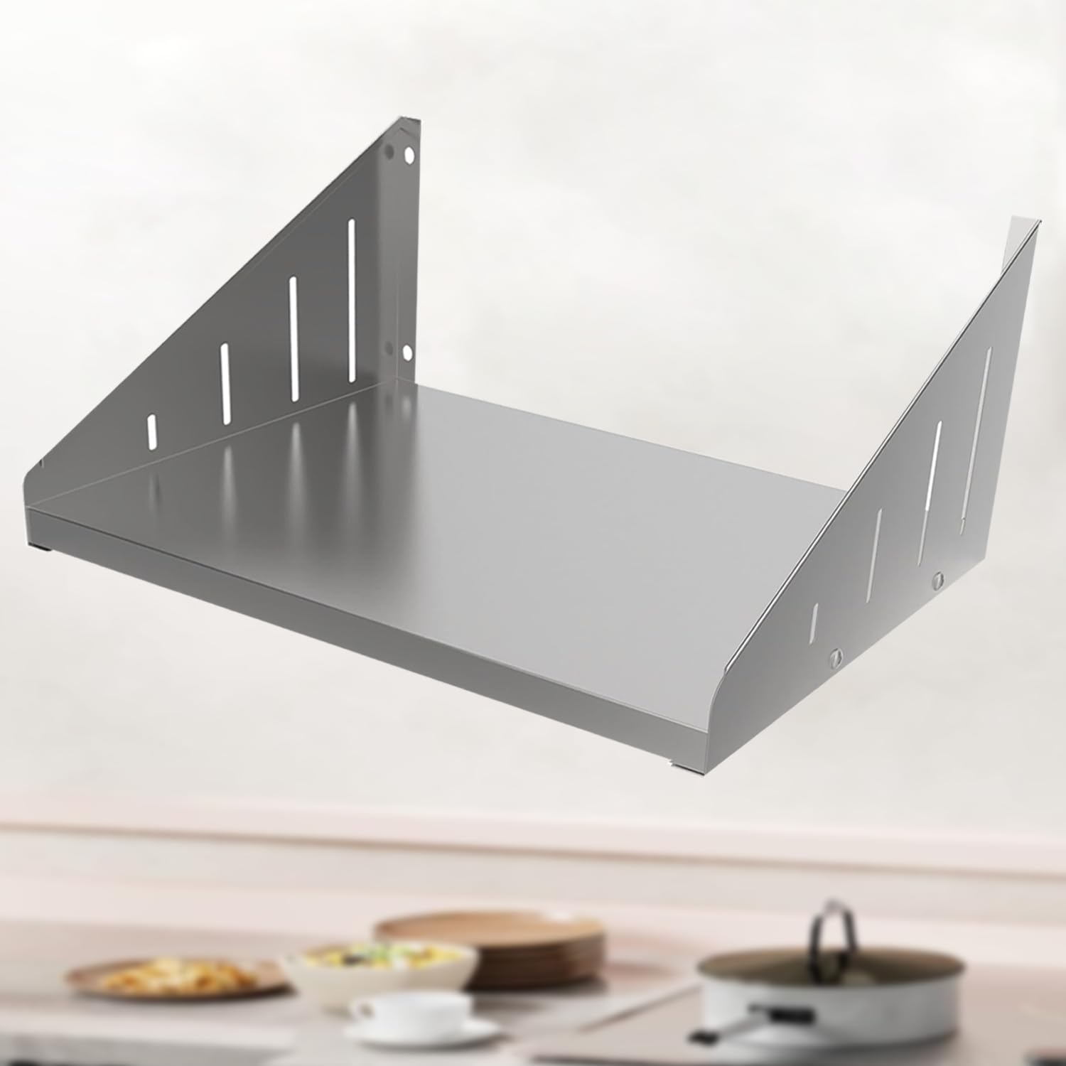 Amazon.com: DOLEMODUO Stainless Steel Shelf 18" x 36", Microwave ...