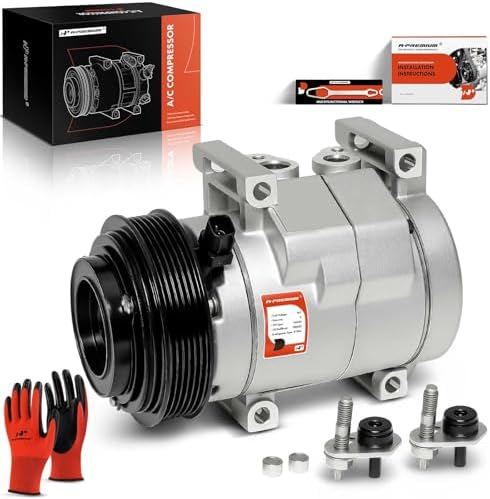 A-Premium Air Conditioner AC Compressor with Clutch Compatible with ...