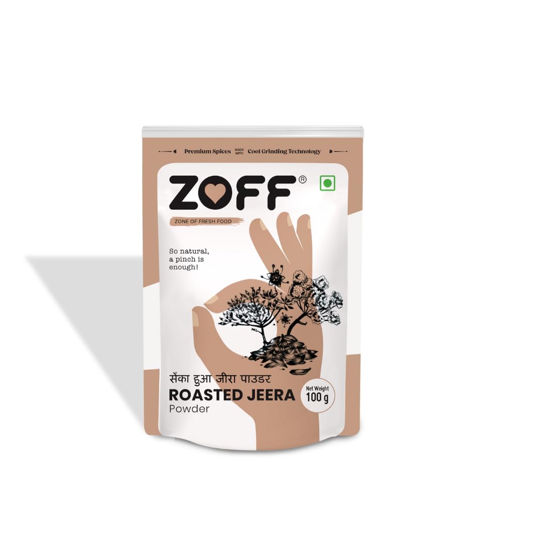 ZOFF Roasted Jeera Powder | Pack of 2 | Each 100g | Net weight 200g ...