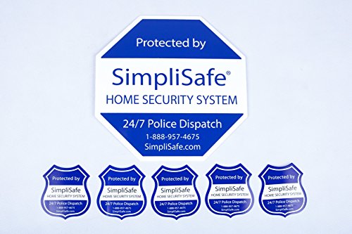 Amazon.com : SimpliSafe Home Security System Sign Combo Set Yard Sign ...