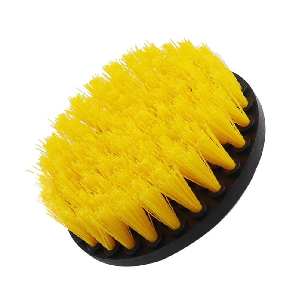 2/3.5/4/5'' Electric Scrubber Brush Round Drill Brush Kit Corners ...
