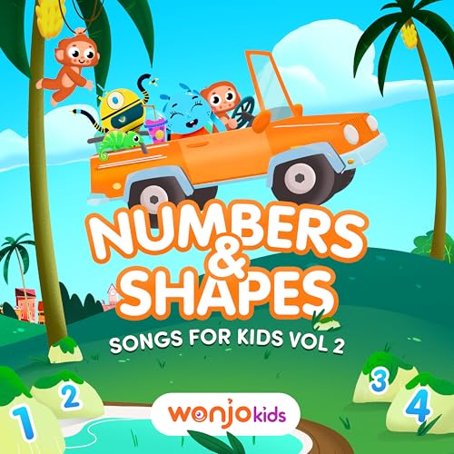 Amazon.com: Numbers and Shapes - Songs for Kids, Vol.2 : WonJo Kids ...
