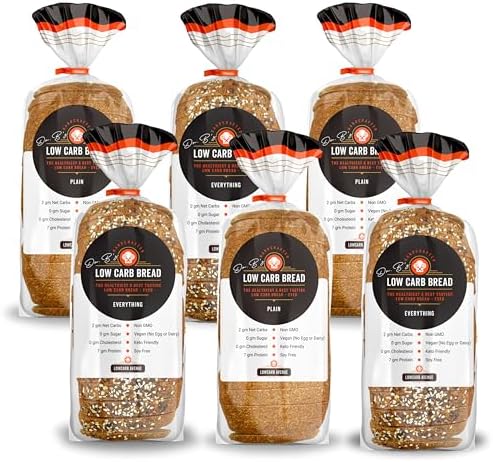Amazon.com: Dr. B's Multigrain Bread | 2g Net Carbs & 7g Protein | Low ...