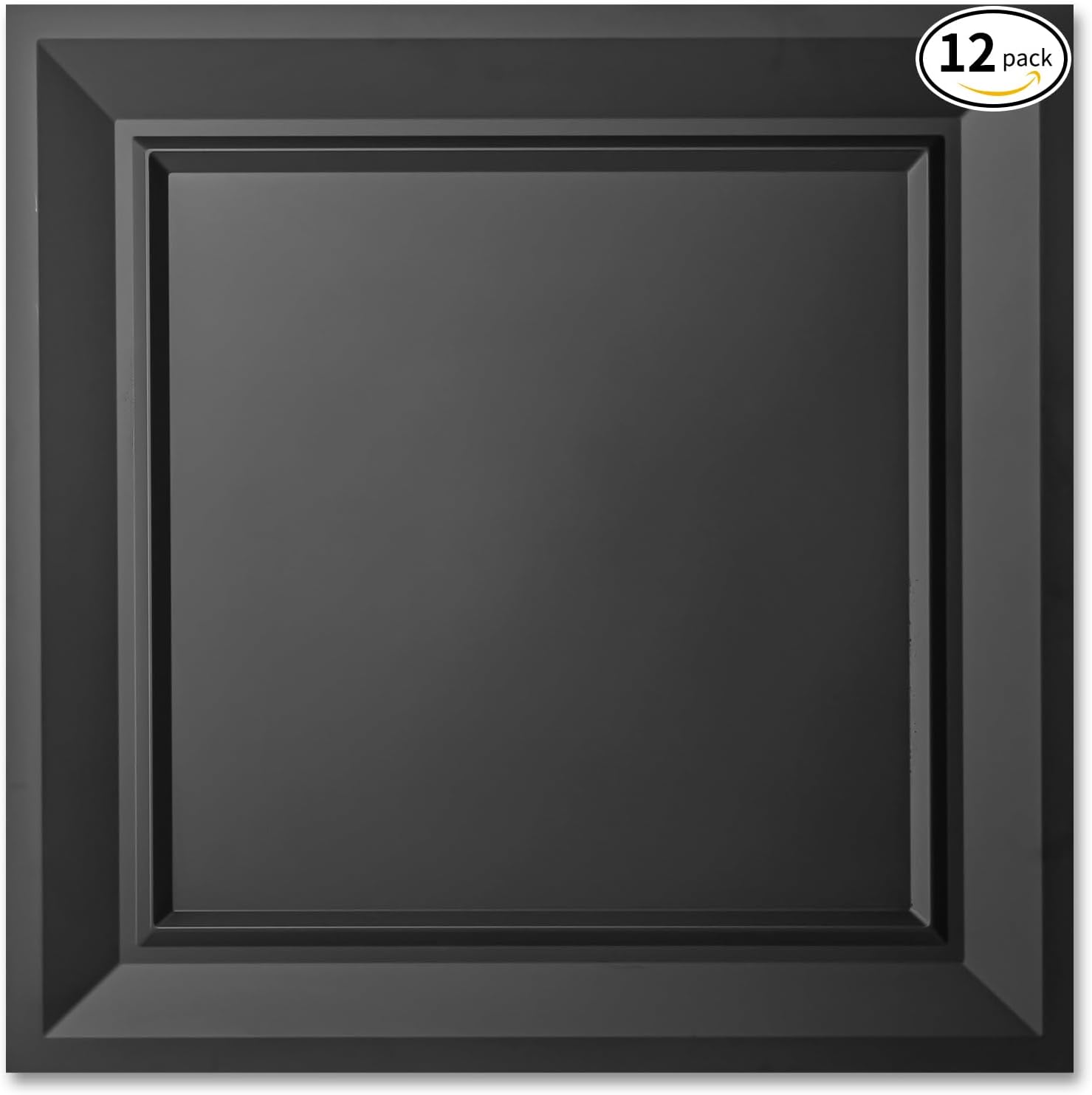 Toemics Ceiling Tile, 12 Pack Drop Ceiling 2ft x 2ft PVC Ceiling Panel ...