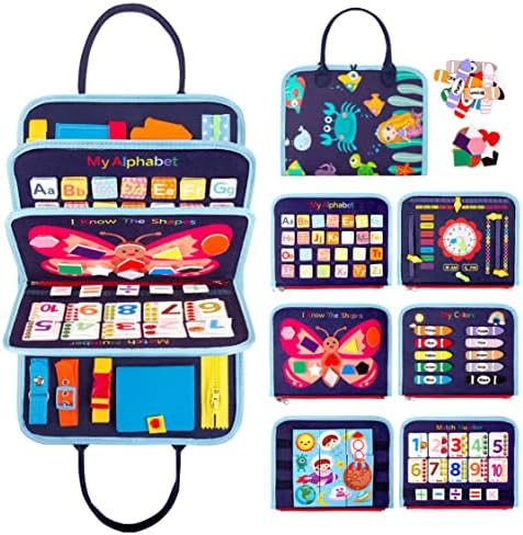 Talking Flash Cards Montessori Toys For 2 Year Old YOFUN Toddler Busy ...