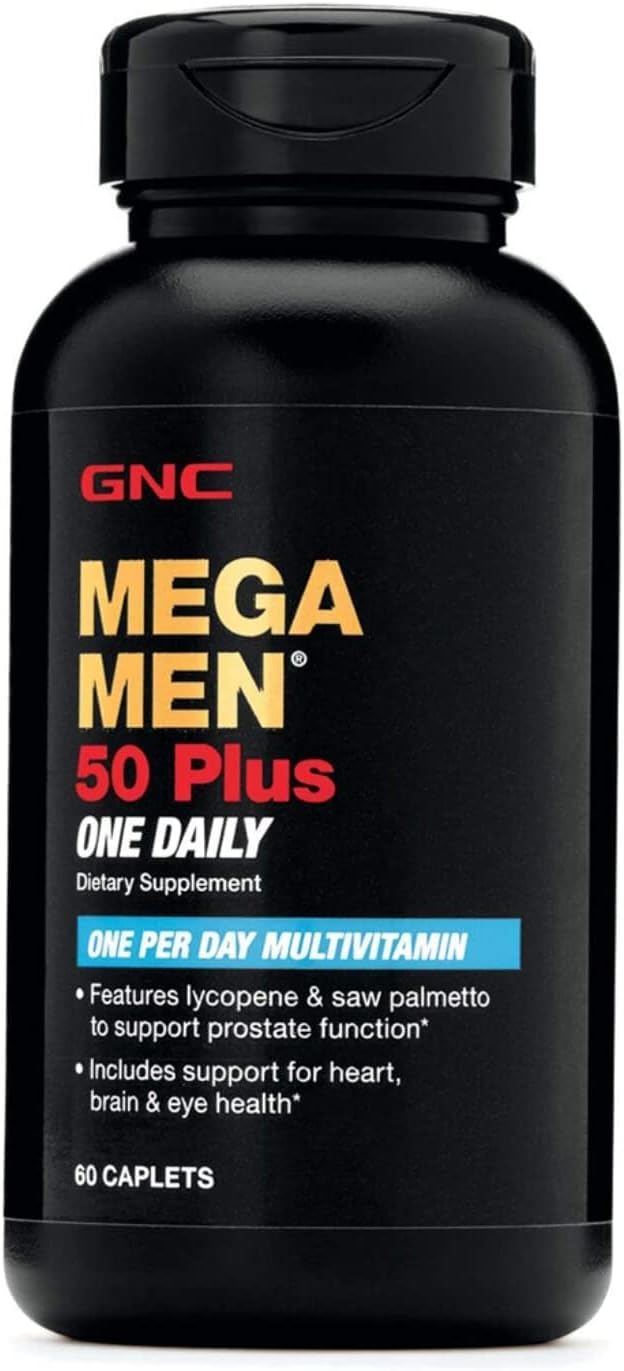Amazon.com: GNC Mega Men Energy and Metabolism Supplement, 90 Count ...