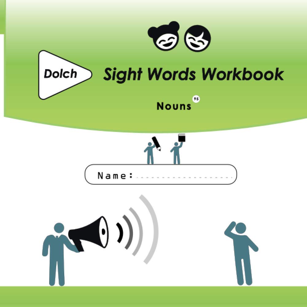 Buy Dolch Words Workbook: Noun for Preschoolers, Kindergarten 1st, 2nd ...