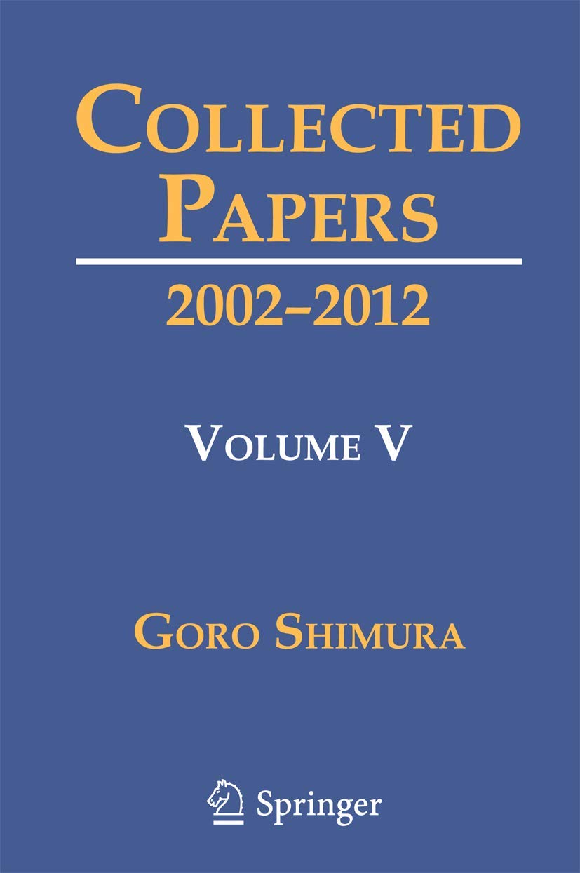 Amazon | Collected Papers V: 2002–2012 (Springer Collected Works in ...