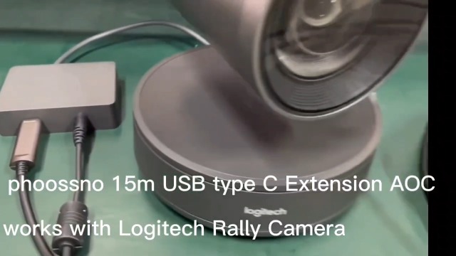 Watch USB 3.1 AOC Extension cable Works With Logitech Rally Camera on ...