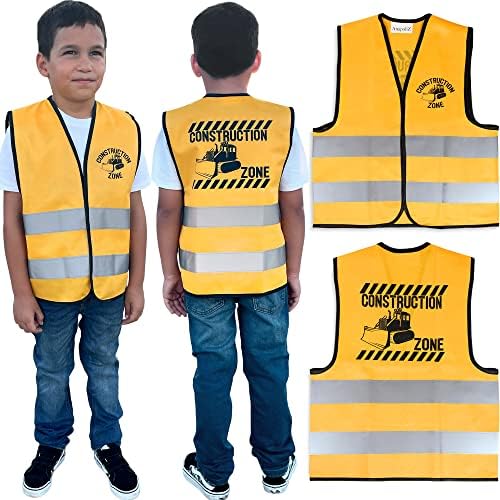 Amazon.com: AnapoliZ Kids Construction Vest | Construction Worker Vest ...