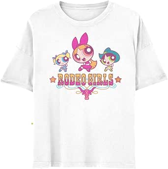 Amazon.com: Isaac Morris Limited The Powerpuff Girls Rodeo חולצת טי ...