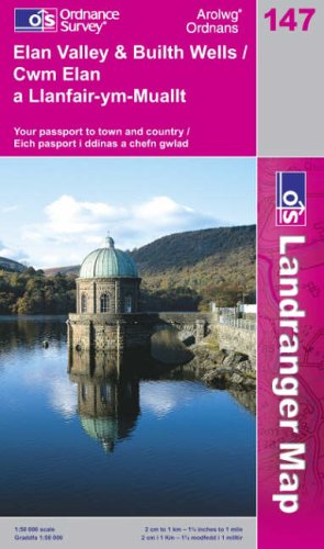 Elan Valley and Builth Wells: Sheet 147 (Landranger Maps): Amazon.co.uk ...