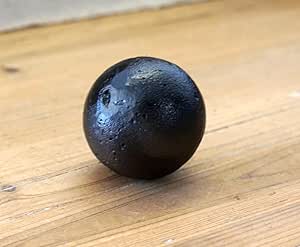 Amazon.com: 3" Cast Iron Ball Cannon Ball Replica Crafts Wrought Iron ...