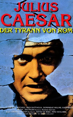 Julius Caesar, der Tyrann von Rom [Alemania] [VHS]: Amazon.es: Cameron ...
