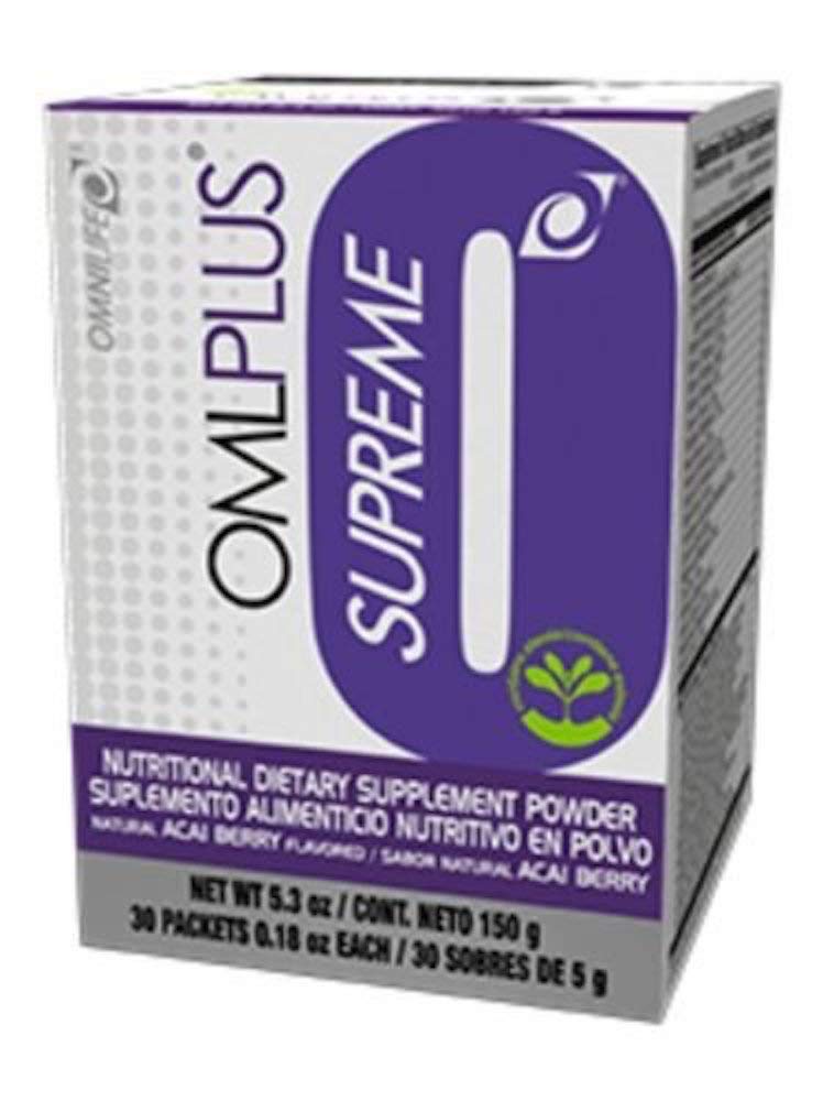 Oml Plus Supreme Omniplus Box Of 30 Sachets Orange Naranja | Desertcart ...