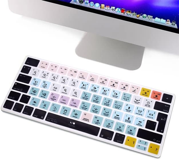COMPSA - HRH Shortcut Hotkey Silicone Keyboard Skin Cover For Apples ...