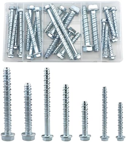 8, M8 x 75 Genuine Thunderbolt Masonry Concrete Anchor Screw with ...
