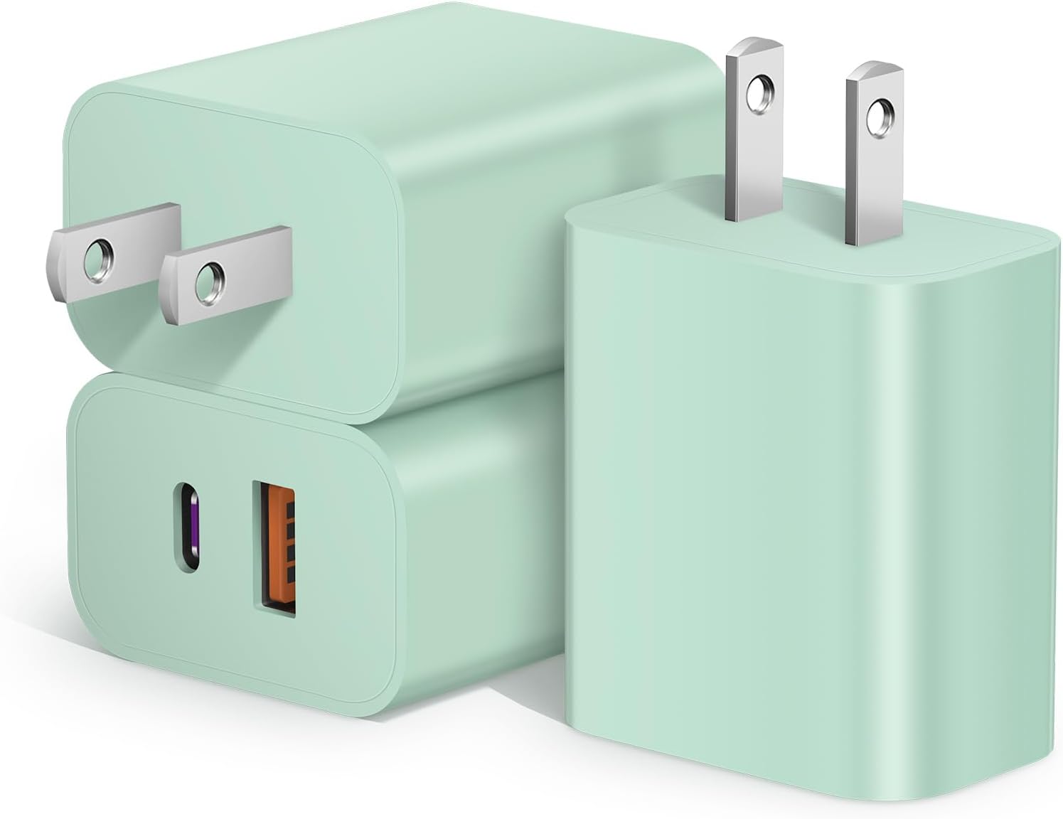 Amazon.com: X-EDITION Wall Charger,4-Pack 2.1A Dual Port USB Power ...