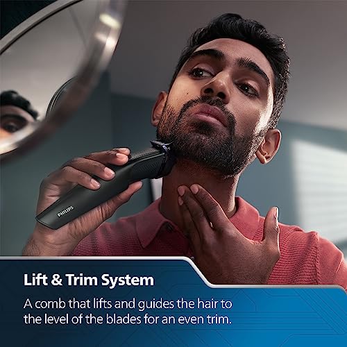 Philips Pro Beard Trimmer and Styler for Men| Titanium Blades| 2.5x ...