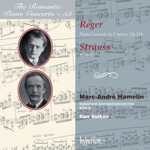 Amazon.com: Reger: Piano Concerto – R. Strauss: Burleske (Hyperion ...