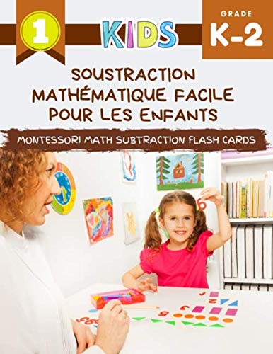 Soustraction mathématique facile pour les enfants Montessori Math ...