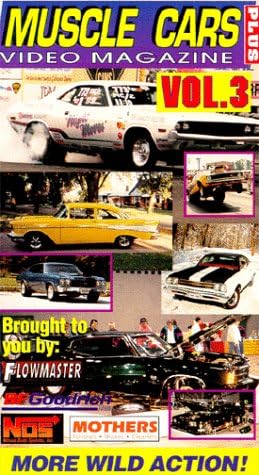 Amazon.com: Muscle Cars Plus Video Magazine Vol. [VHS] : Muscle Cars ...