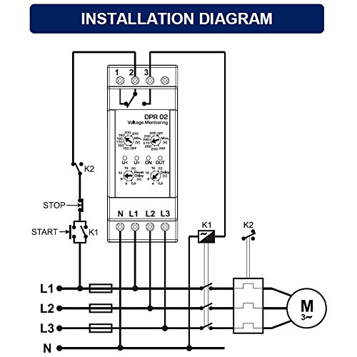 Datakom DPR-02 Voltage Protection Controller User Manual