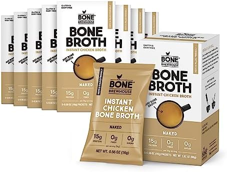 Amazon.com : Kroma Premium Chicken Bone Broth, Dairy & Gluten Free ...