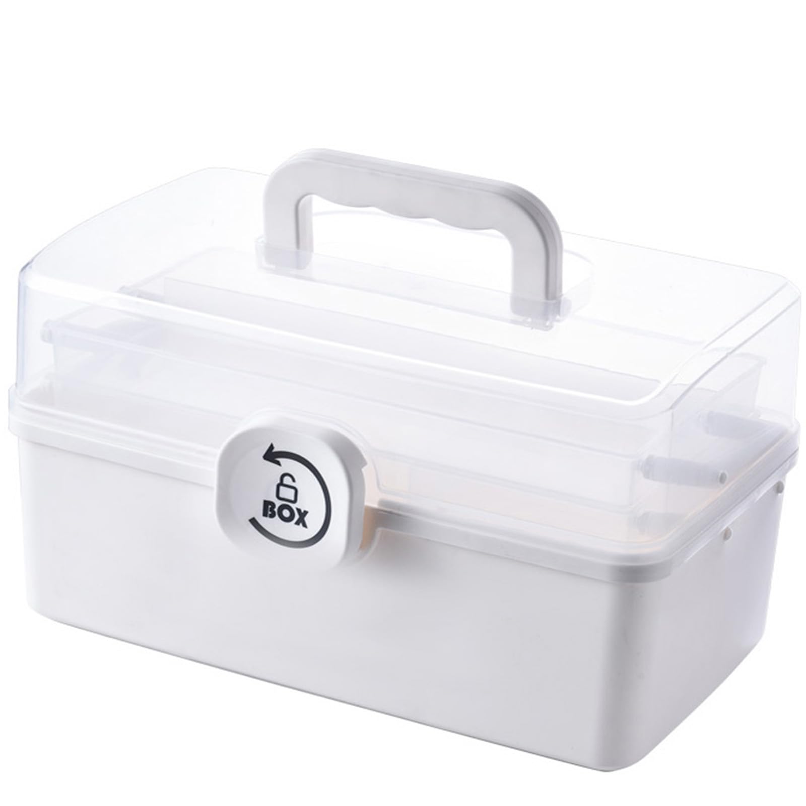 Amazon.com: Wipaka First Aid Storage Box Plastic Medication Storage 3 ...