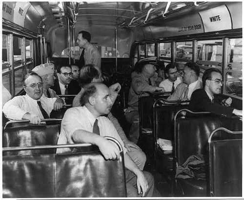 Bus Segregation Signs