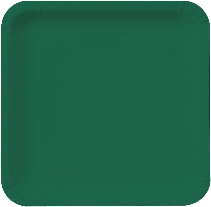 Amazon.com: Creative Converting Touch of Color 18 Count Square Paper ...