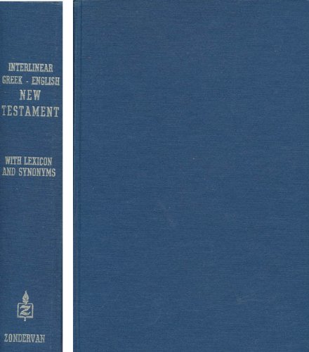 Interlinear Literal Translation of the Greek - English New Testament ...