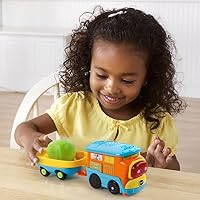 Amazon.com: VTech Go! Go! Smart Wheels Motorized Freight Train with ...