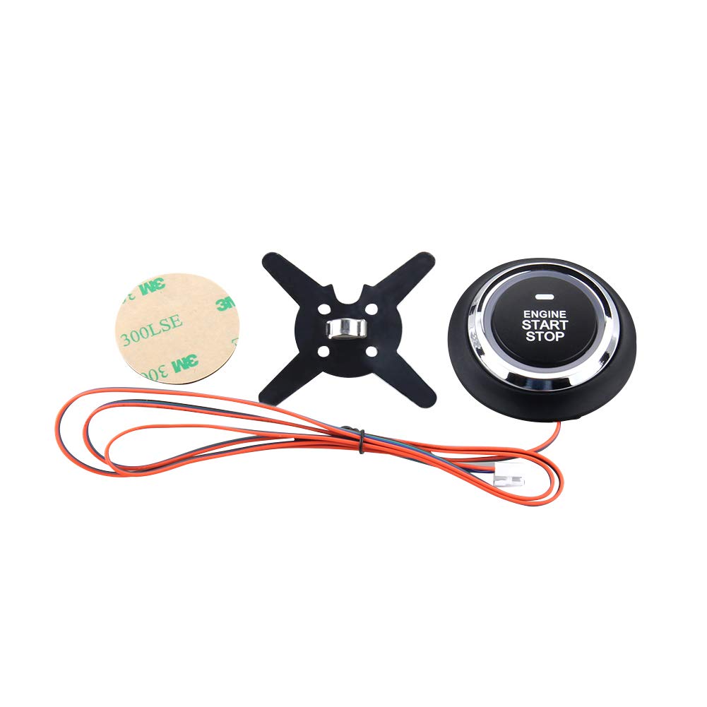 Remote Car Starter Refined Title: EASYGUARD ES002 Universal Push Engine ...