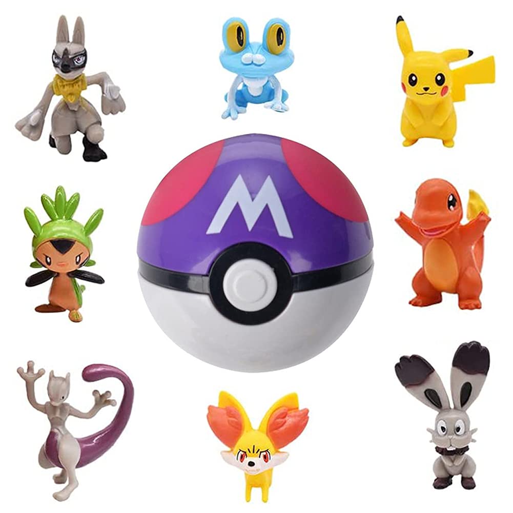 Buy Pikachu Poké Ball,Pokemon Ball and Figures,Pokemon Ball and Pokemon ...