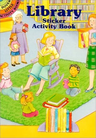 Amazon.co.jp: Library Sticker Activity Book (Dover Little Activity ...