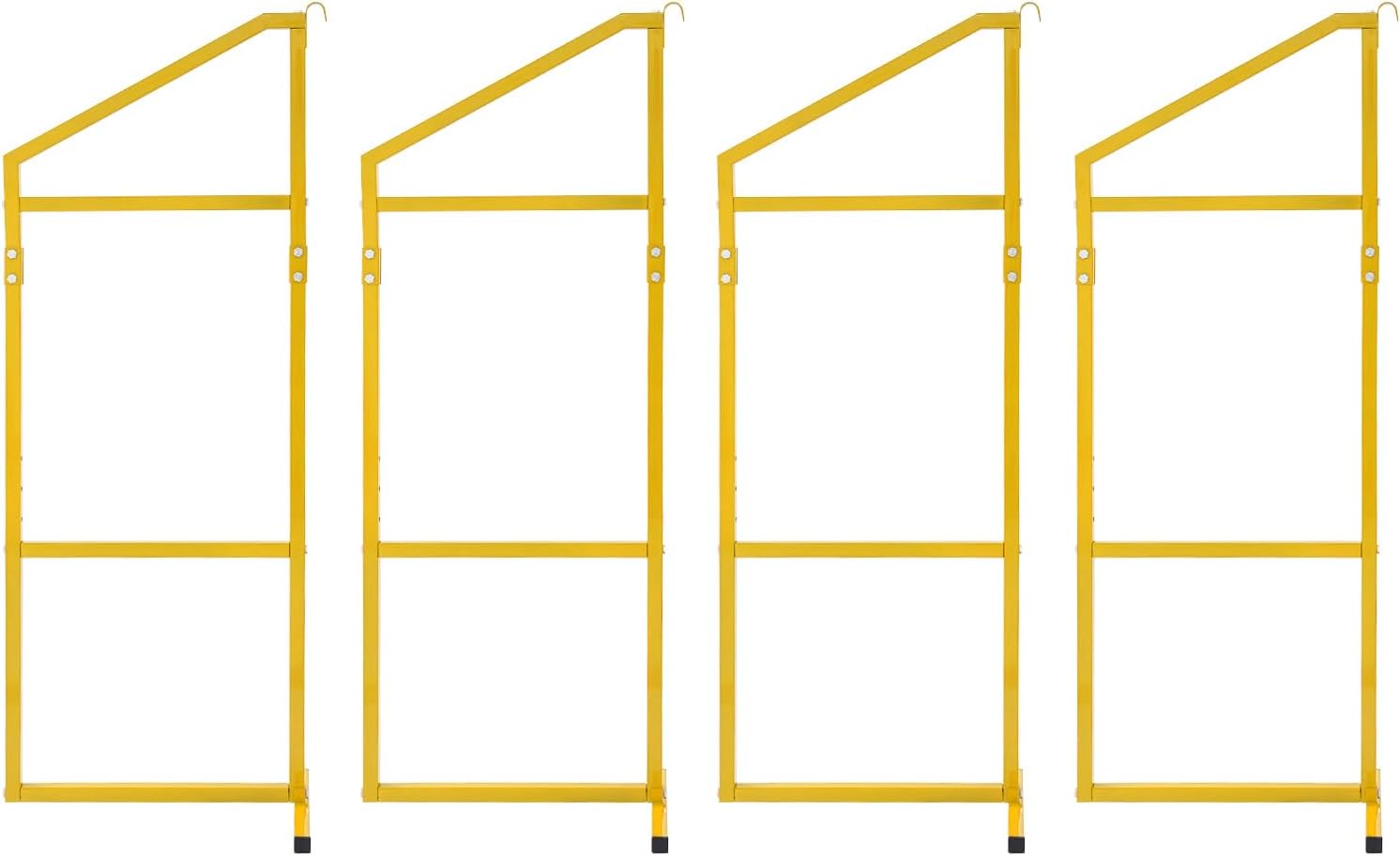 Amazon.com: 4 Pack Shipping Container Shelving Bracket, 52" x 19" 3 ...